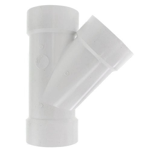 6" x 6" x 6" PVC DWV Wye (S x S x S) - The Drainage Products Store