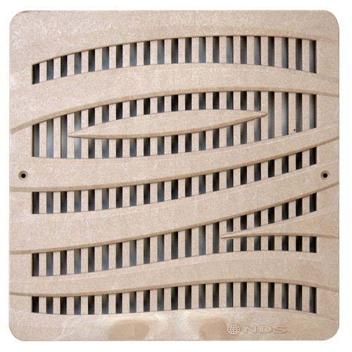 NDS Square Plastic Atrium Grate - Green for 12" Basin (Each) - The ...