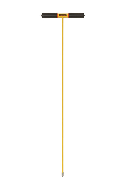 Structron 60" Yellow Fiberglass Soil Probe - The Drainage Products Store