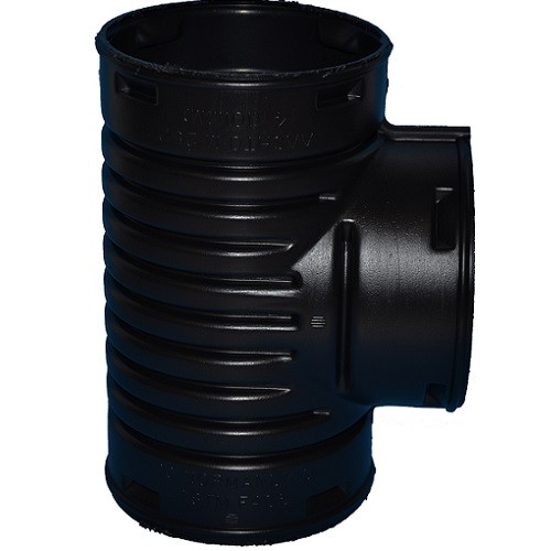 HDPE 6" x 6" x 6" or 4" Singlewall Reducing Wye (BE) - The Drainage ...