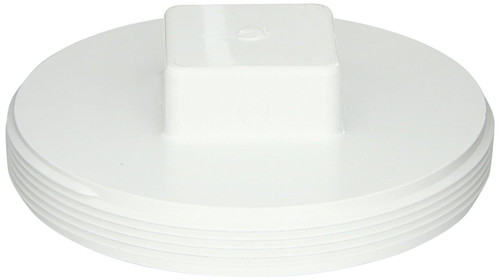 6" x 6" x 6" PVC DWV Solvent Weld 2 Way Cleanout Tee (S x S x S) - The ...