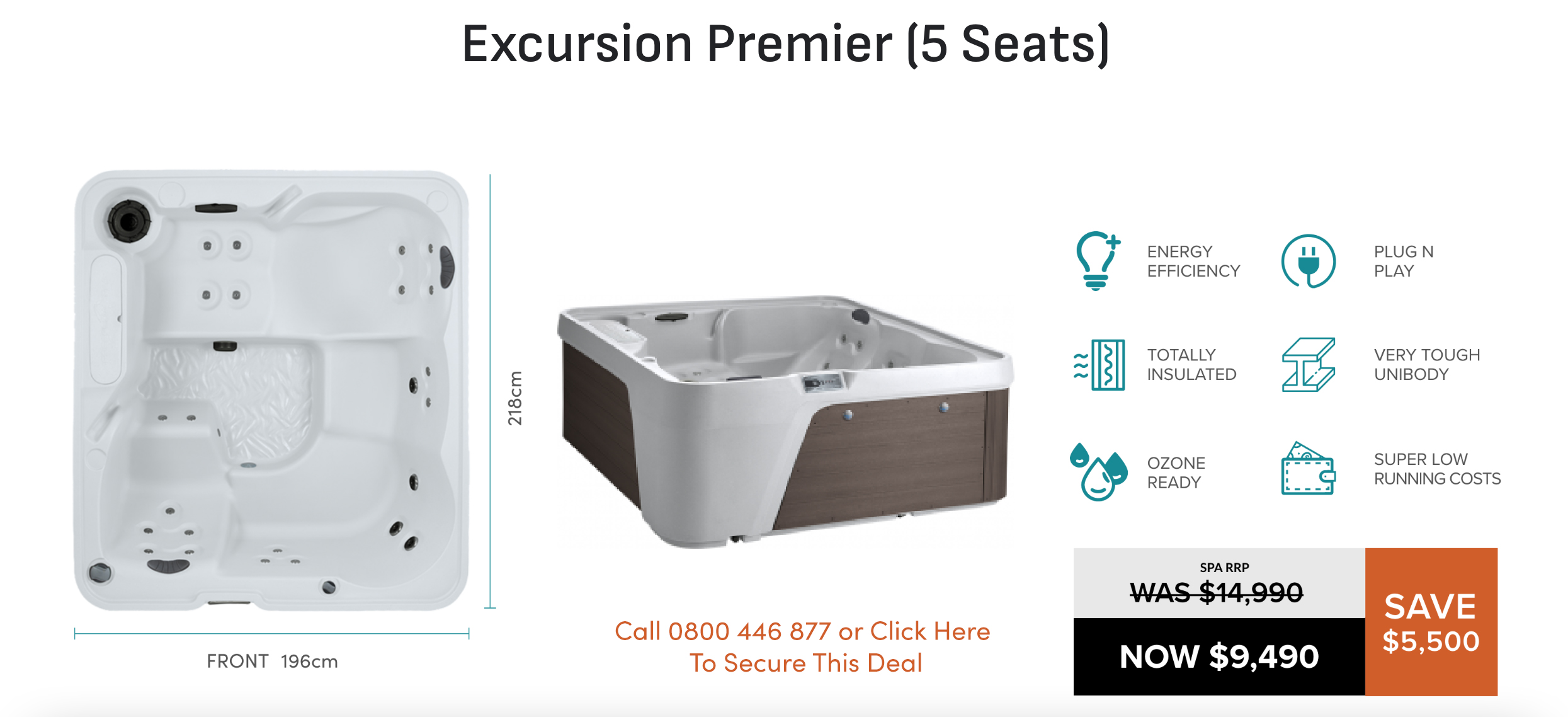 Hot Spring Spa Clearance Spas