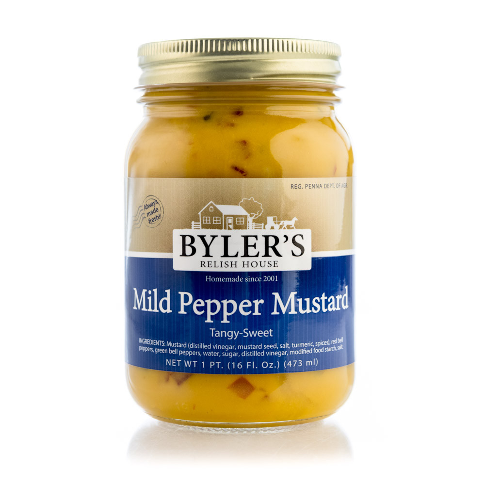 Mild Pepper Mustard | Condiments | Byler Canning Co