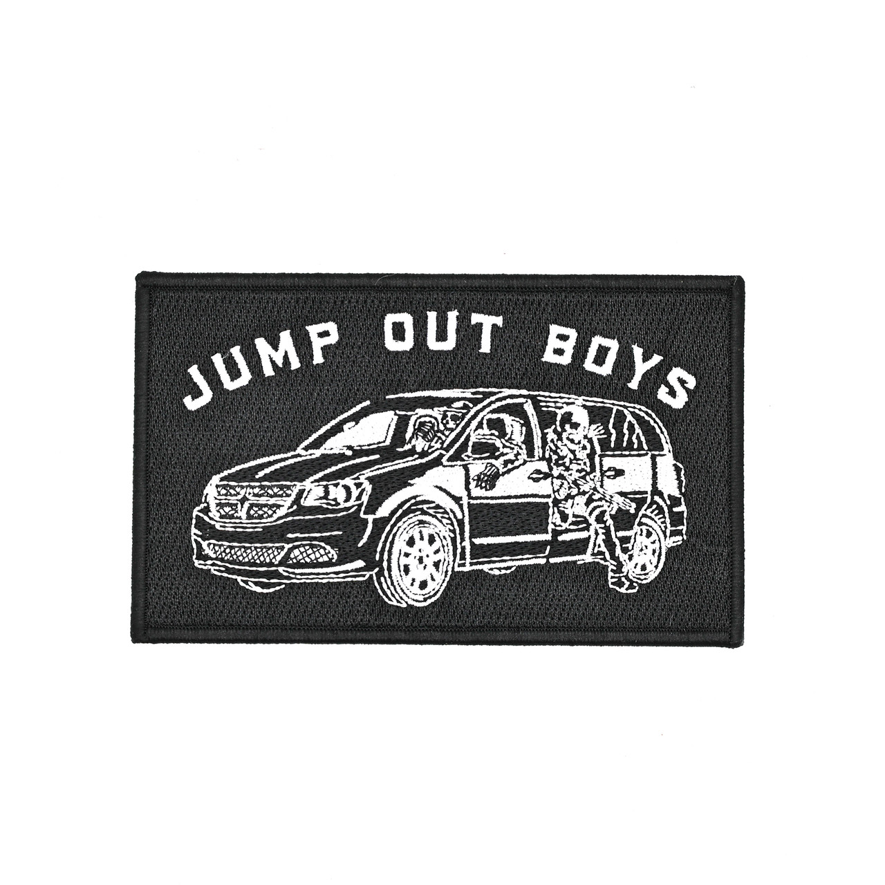 After Action D’Brief Jump Out Boys PVC Patch | Morale Patch | Black