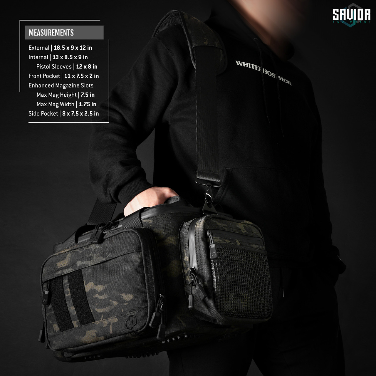 Savior Equipment Specialist Range Bag | MultiCam Black | SAV-RA-3GUN-WS-MCB
