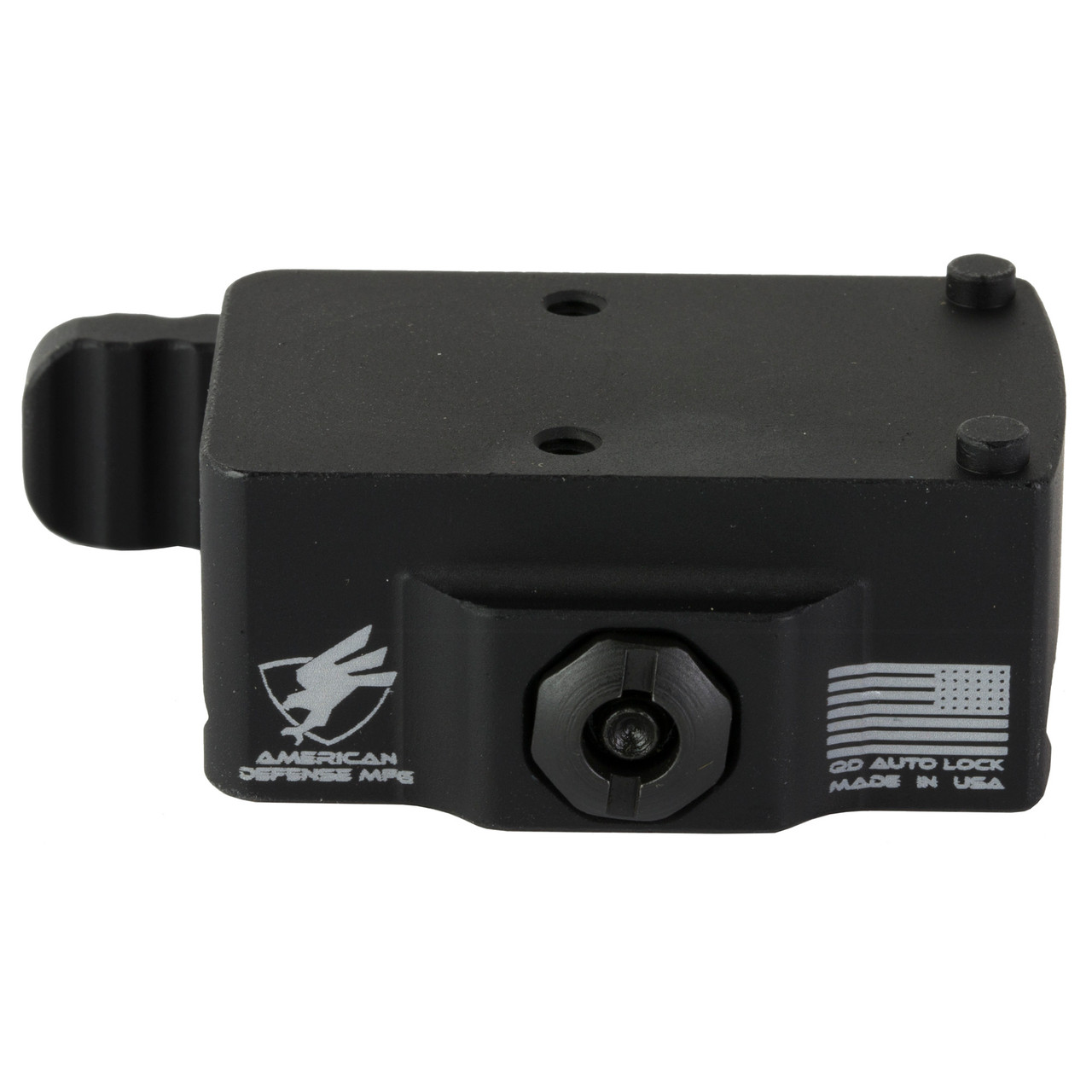 American Defense Mfg. AD-RMR | Quick Detach Mount | Left Hand Lever ...
