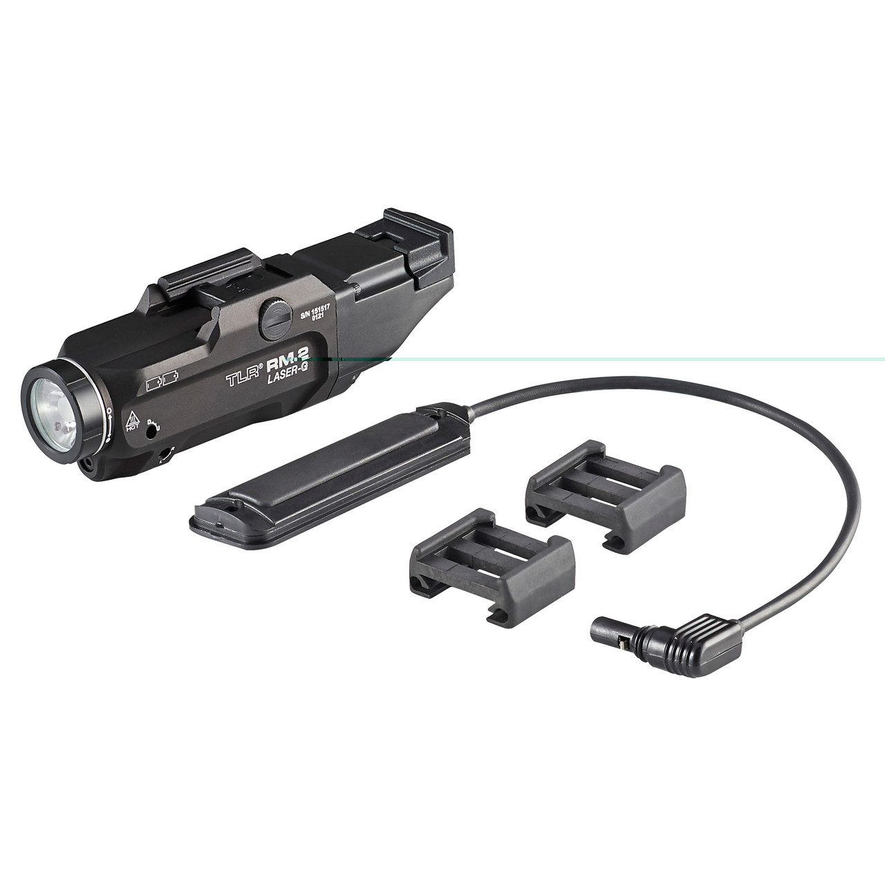 Streamlight TLR RM 2 Laser G | White LED with Green Laser | 1000 Lumens ...