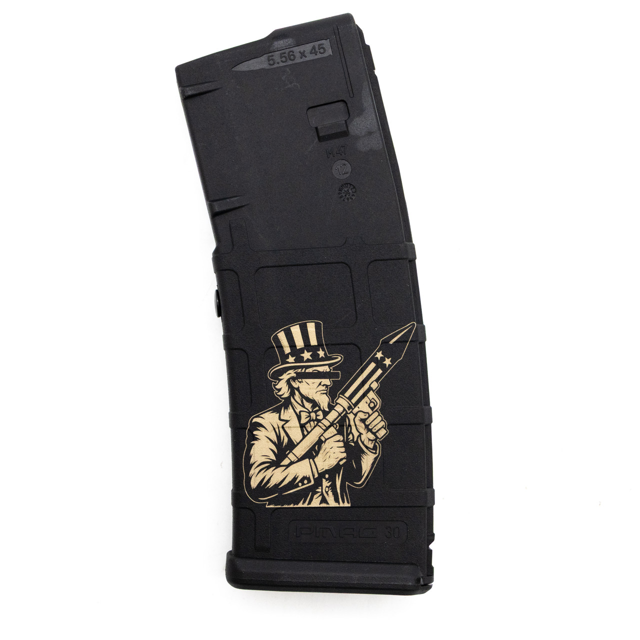 Uncle Sam Engraved Magazine | Magazines | PMAG M2 | 5.56 | 30RD