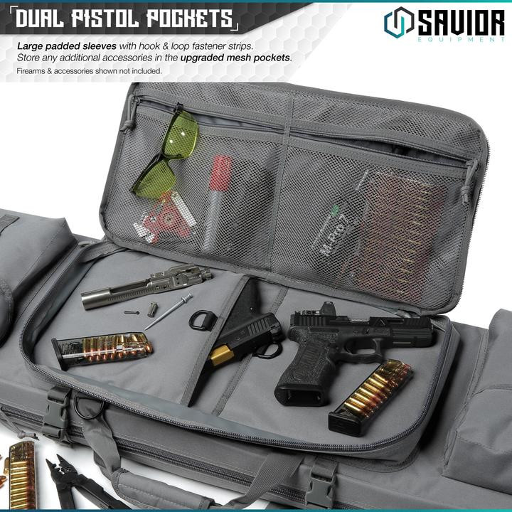 Savior Urban Warfare Double Rifle Case | 42" | Color Options | SYSAVIOR ...
