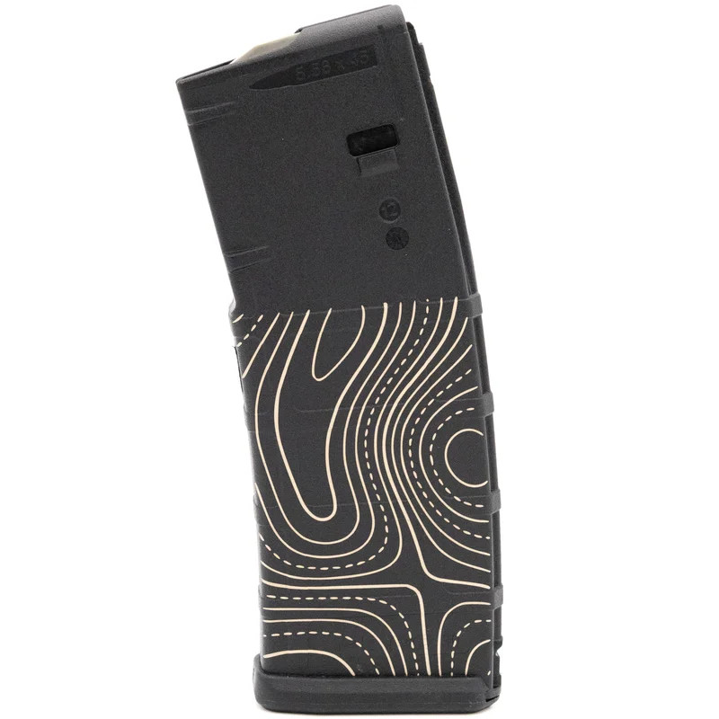 Topographic Engraved Magazine | PMAG M2 5.56 30RD - Rifle Supply