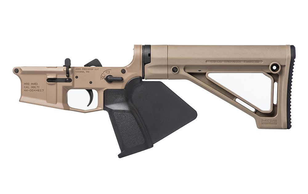 Aero Precision M4E1 Featureless Complete Lower Receiver w/ Magpul Fixed ...