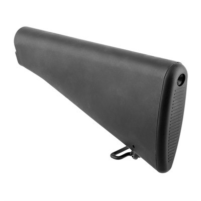 Brownells Retro Buttstock | AR-15 | A1 Style | Black - Rifle Supply
