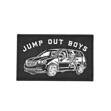 After Action D’Brief Jump Out Boys PVC Patch | Morale Patch | Black