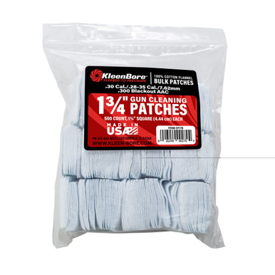 Kleen-Bore SuperShooter | Cotton Patch | 28/35Cal | 500 Pack | CP17B ...