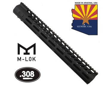 Guntec 15" MLOK 308 Rail System - Rifle Supply