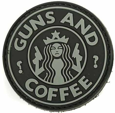 Guns and Coffee Patch - Black - Rifle Supply