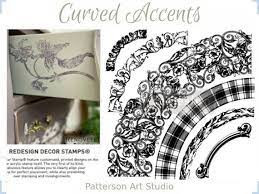Curved Accents | Prima Redesign | Acrylic Stamp | Clearly Aligned Décor ...