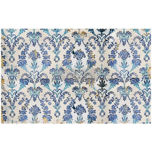 Redesign With Prima/ Cobalt Flourish Redesign Decoupage Decor Tissue ...