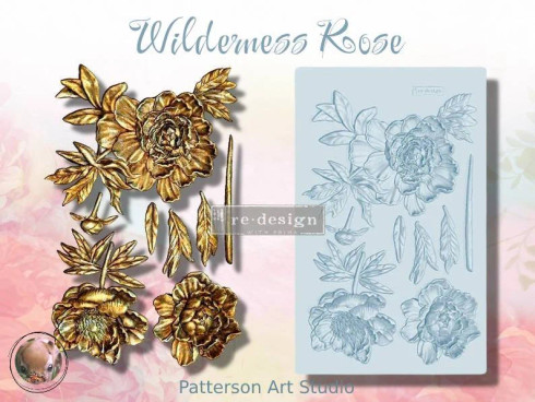 WILDERNESS ROSE - Silicone Mold - Redesign with Prima Flower Mold ...