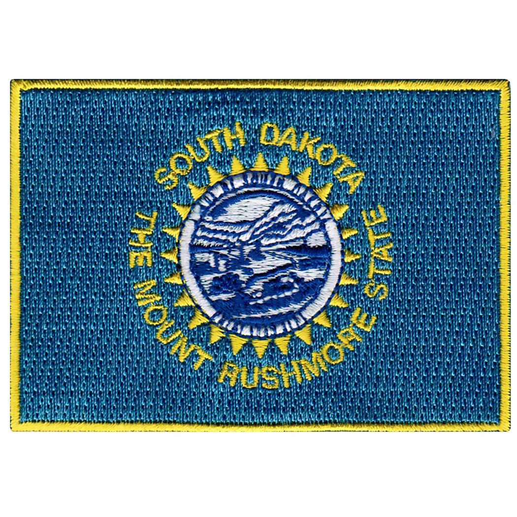 South Dakota Embroidered Patch