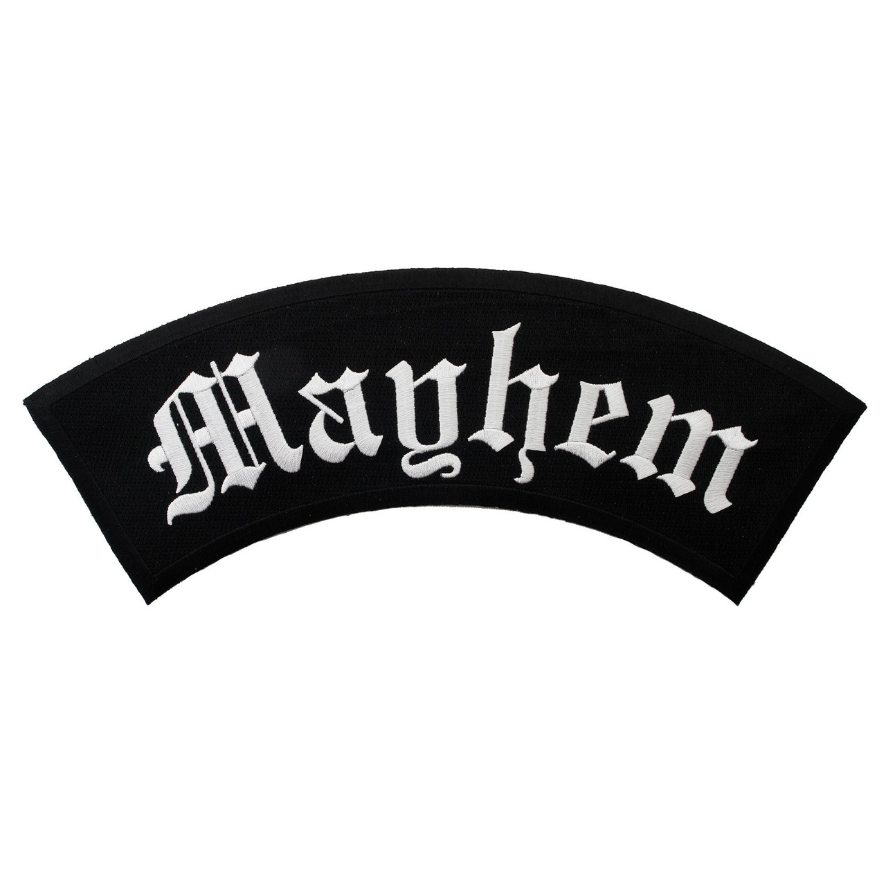 Mayhem Embroidered Patch
