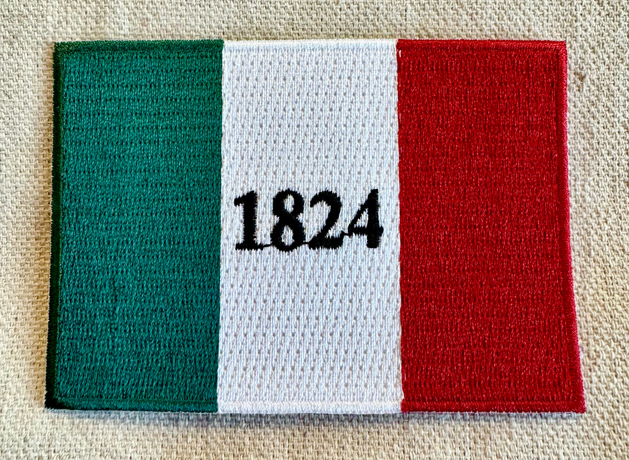 Alamo Flag Embroidered Patch