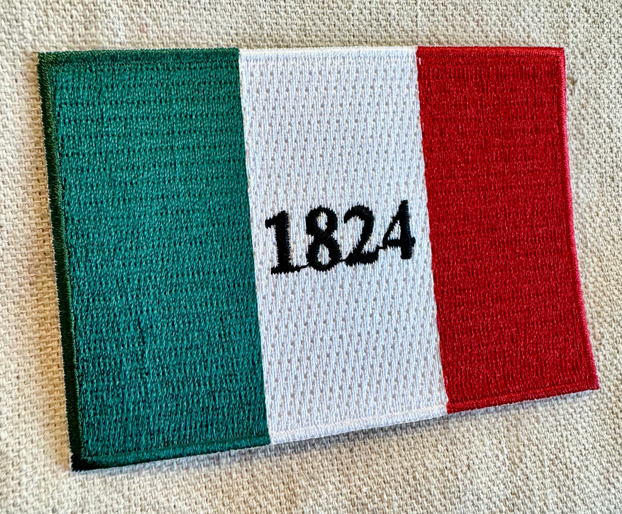 Alamo Flag Embroidered Patch