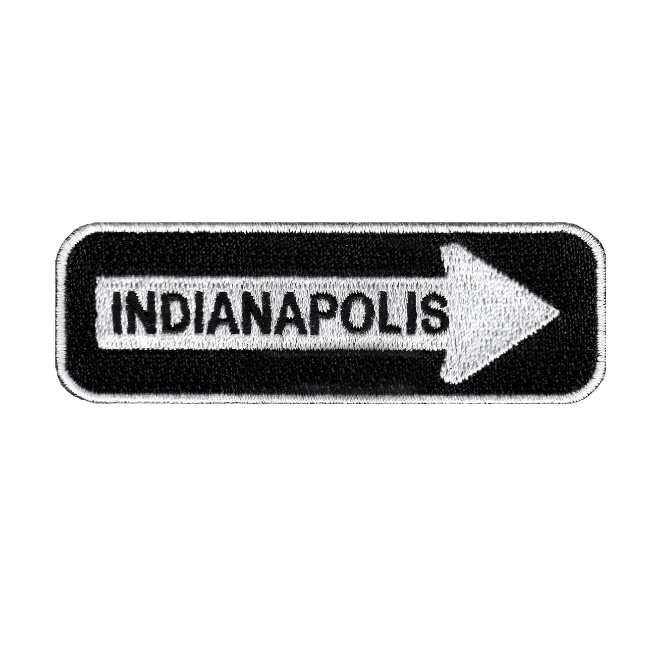Indianapolis One Way Sign Patch