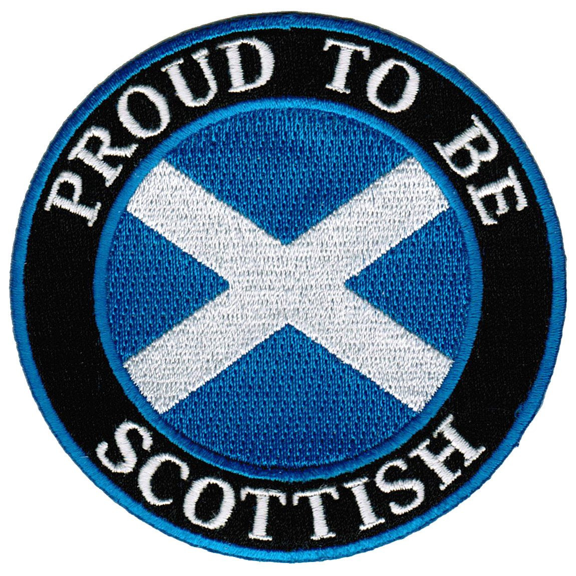 Proud To Be Scottish Embroidered Patch