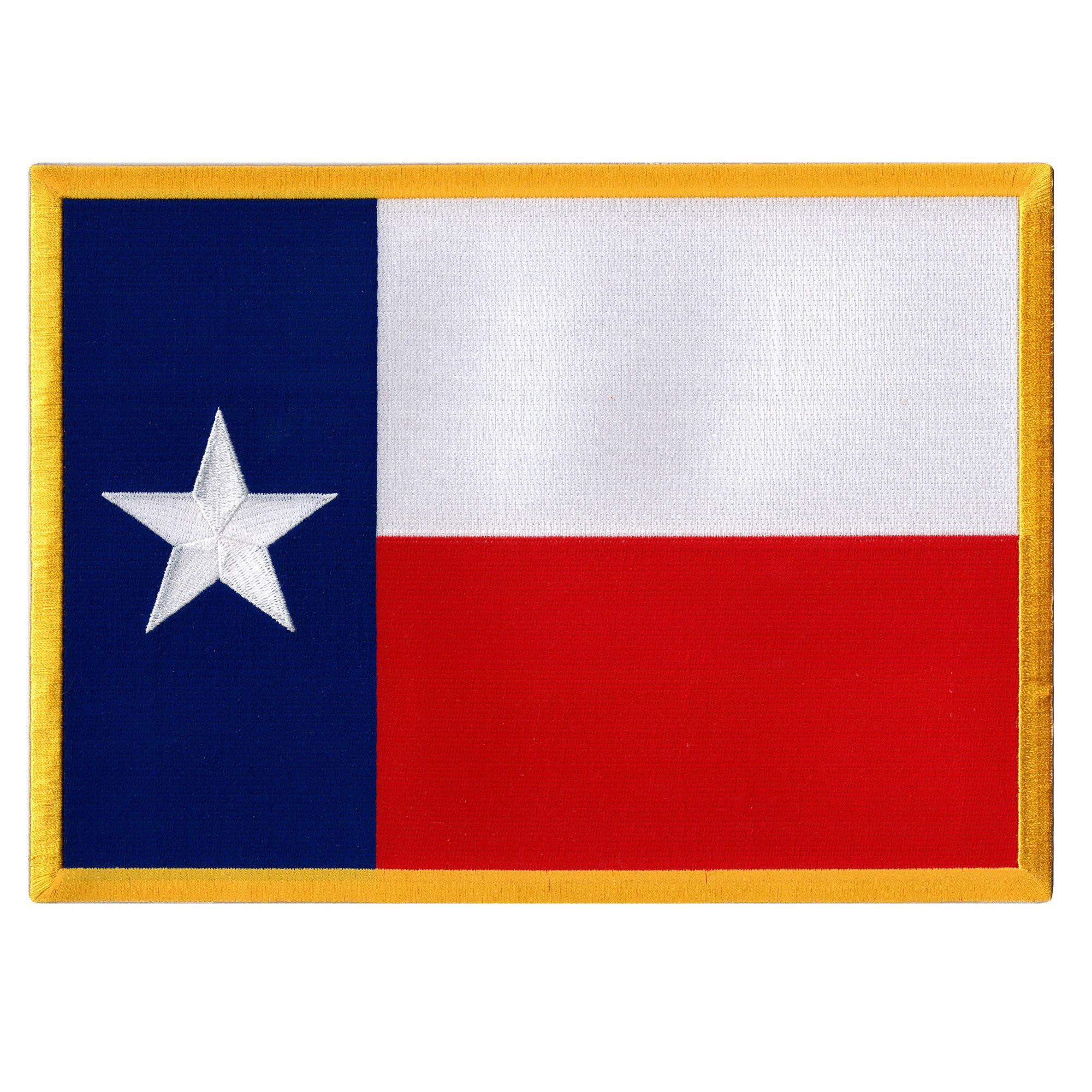 Large Texas Embroidered Patch