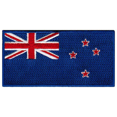 New Zealand Embroidered Patch