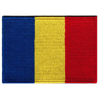 Romania Embroidered Patch