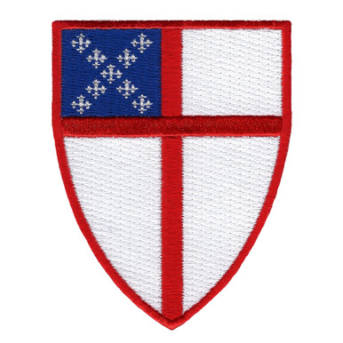 Episcopal Shield Embroidered Patch