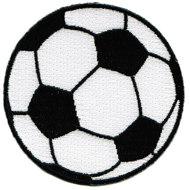 Soccer Ball Embroidered Patch