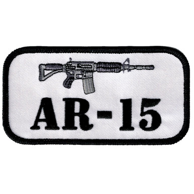 AR-15 Rifle Embroidered Patch