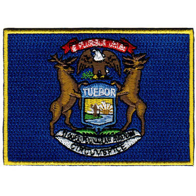 Michigan Embroidered Patch