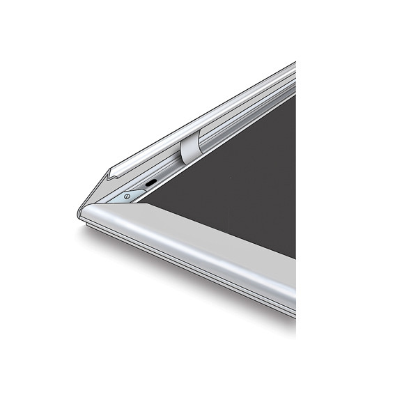 Slim Profile Snap Poster Frame | Wall-Mount Display