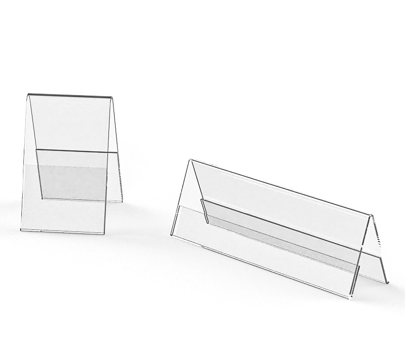 Tent-Style Table Display for Two-Sided Messages | Display-World.