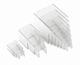 Acrylic Risers - Clear Acrylic U-shaped Risers