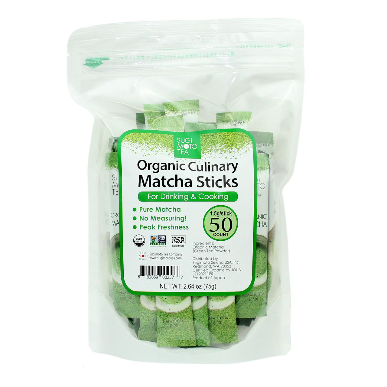 The Best Organic Daily Matcha in Sticks