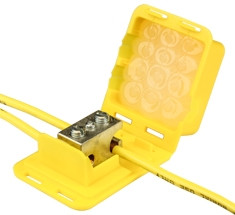 90740 - DryConn Direct Bury Lug Yellow 8ga. Bag of 5 - GMC ELECTRICAL, INC.
