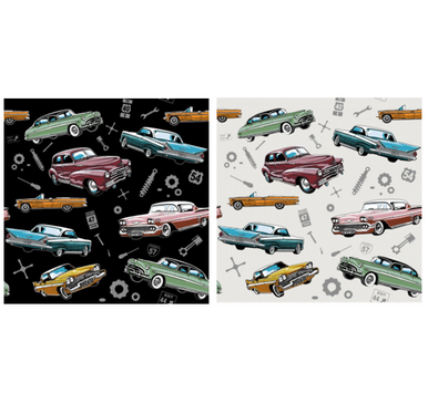 Classic Vehicles by Ned Barnaud for Nutex - Knit Sew Quilt NZ