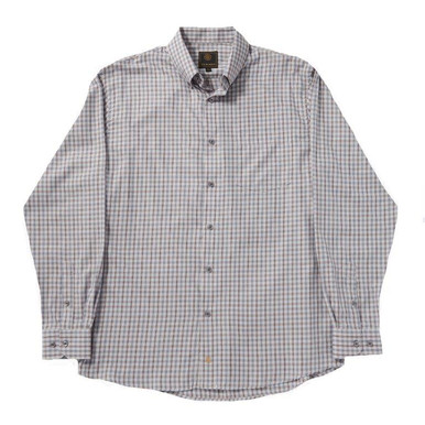 Men's F/X Fusion B&T Long Sleeve Mini Melange Check - D2158