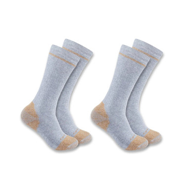 Carhartt Midweight Cotton Blend Steel Toe Boot Sock 2-Pack - SB5552M