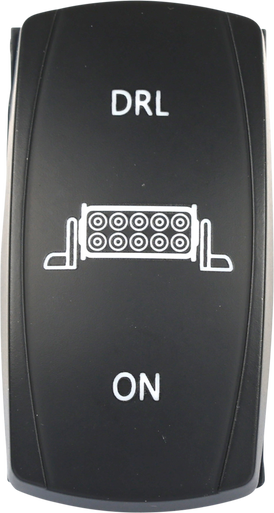 DRL 3 Position Standard Rocker Switch - Open Trail