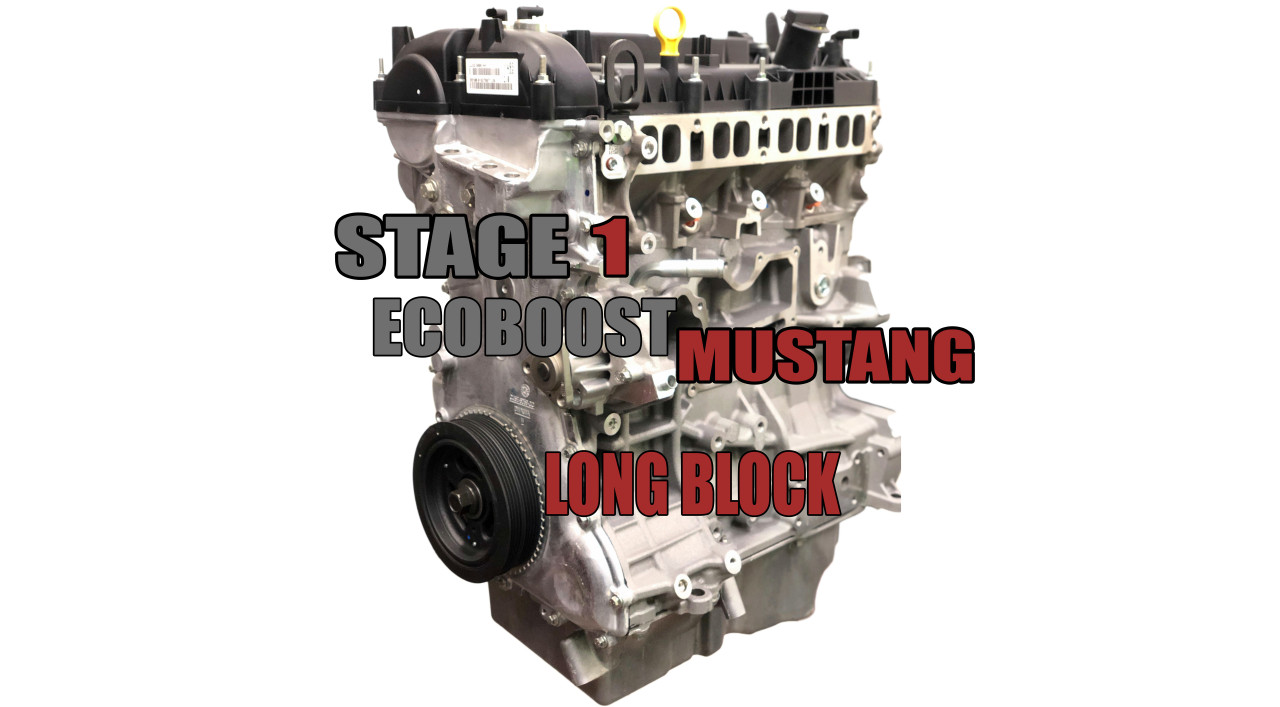 SP63 Stage 1 Built Long Block For Ford Mustang Ecoboost Rated 500hp ...