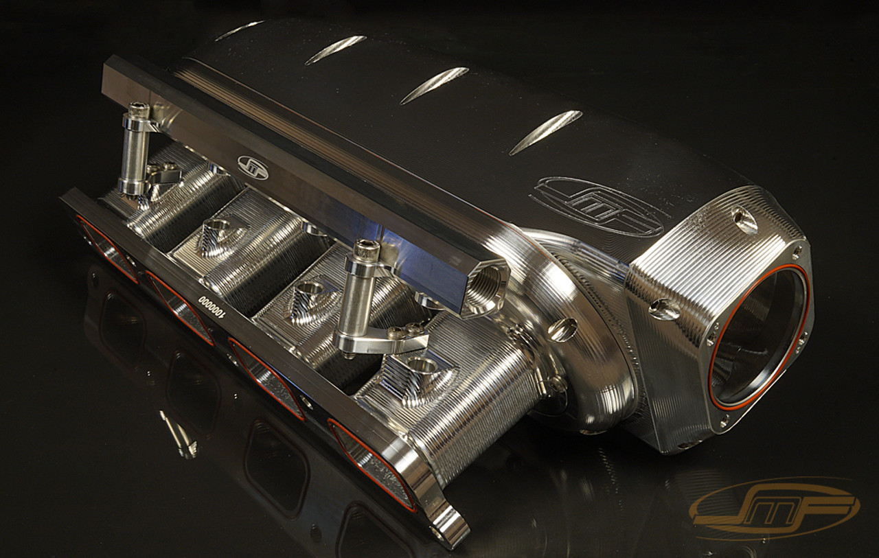 Ecoboost Mustang Billet Intake Manifold w/ Port Injection - SPEED ...