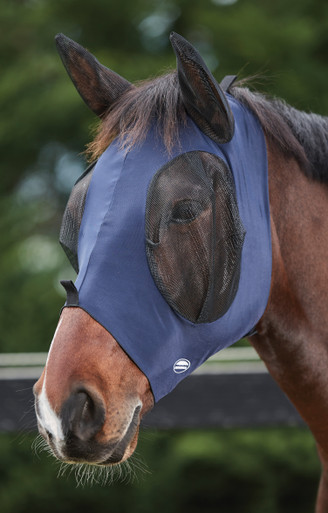 Weatherbeeta Deluxe Stretch Bug Eye Saver With Ears (10095730) - Horse ...