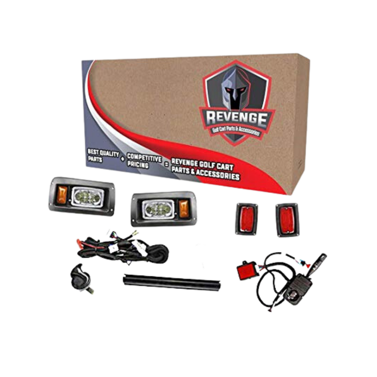 Club Car DS LED Super Deluxe Light Kit - 1993 and Up - REVENGE GOLF ...