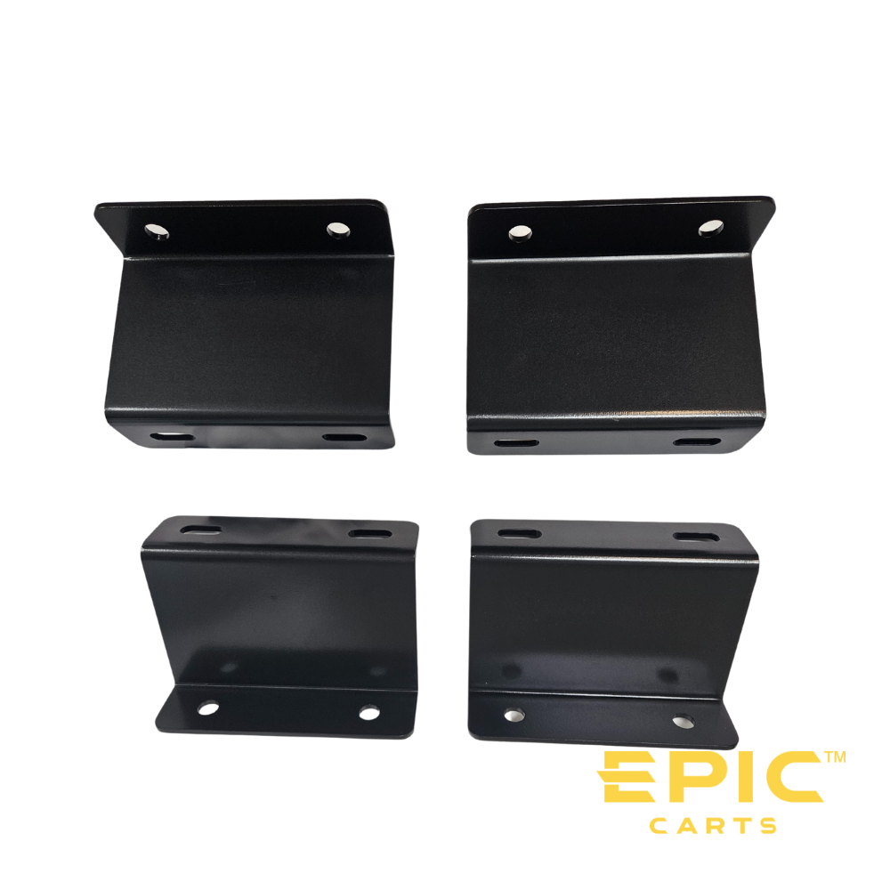 Heavy Duty Steel Side Step Nerf Bars for E60, E60L Epic Golf Cart (Does ...